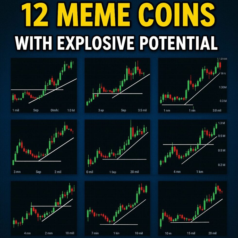 12 Undiscovered Meme Coins with Explosive Potential – Crypto Rich